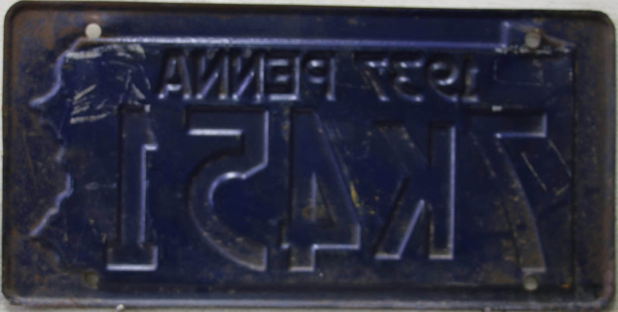 7K451 - Pennsylvania - 1937 | Great American Plates